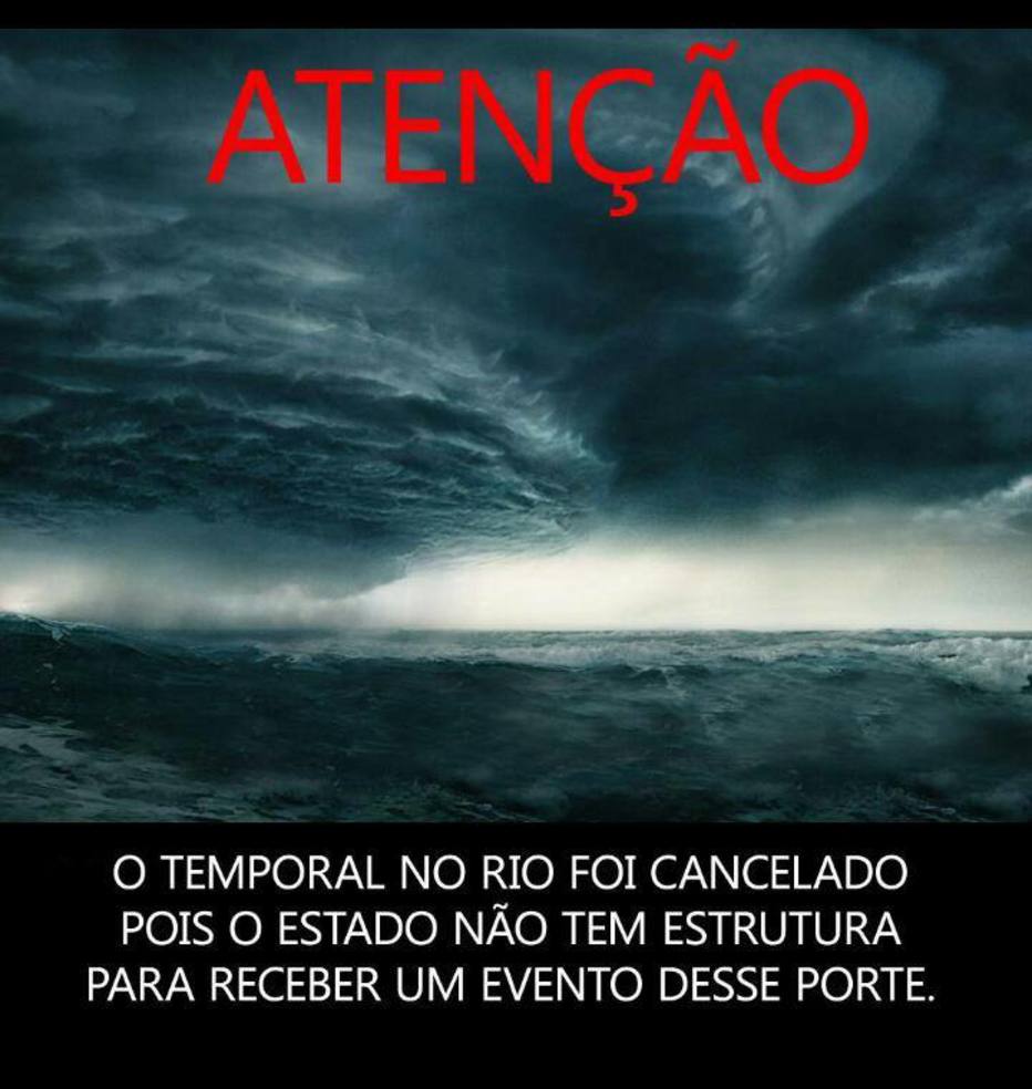 Alerta de chuva no Rio vira piada nas redes sociais - Brasil - Estadão Alerta de chuva no Rio vira piada nas redes sociais - Brasil - Estadão