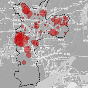 Geografia do crime em São Paulo - Infográficos - Estadão