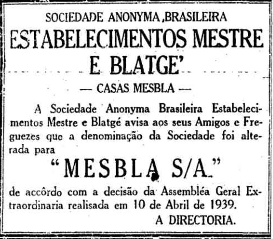 Lojas Mesbla - Acervo - Estadão