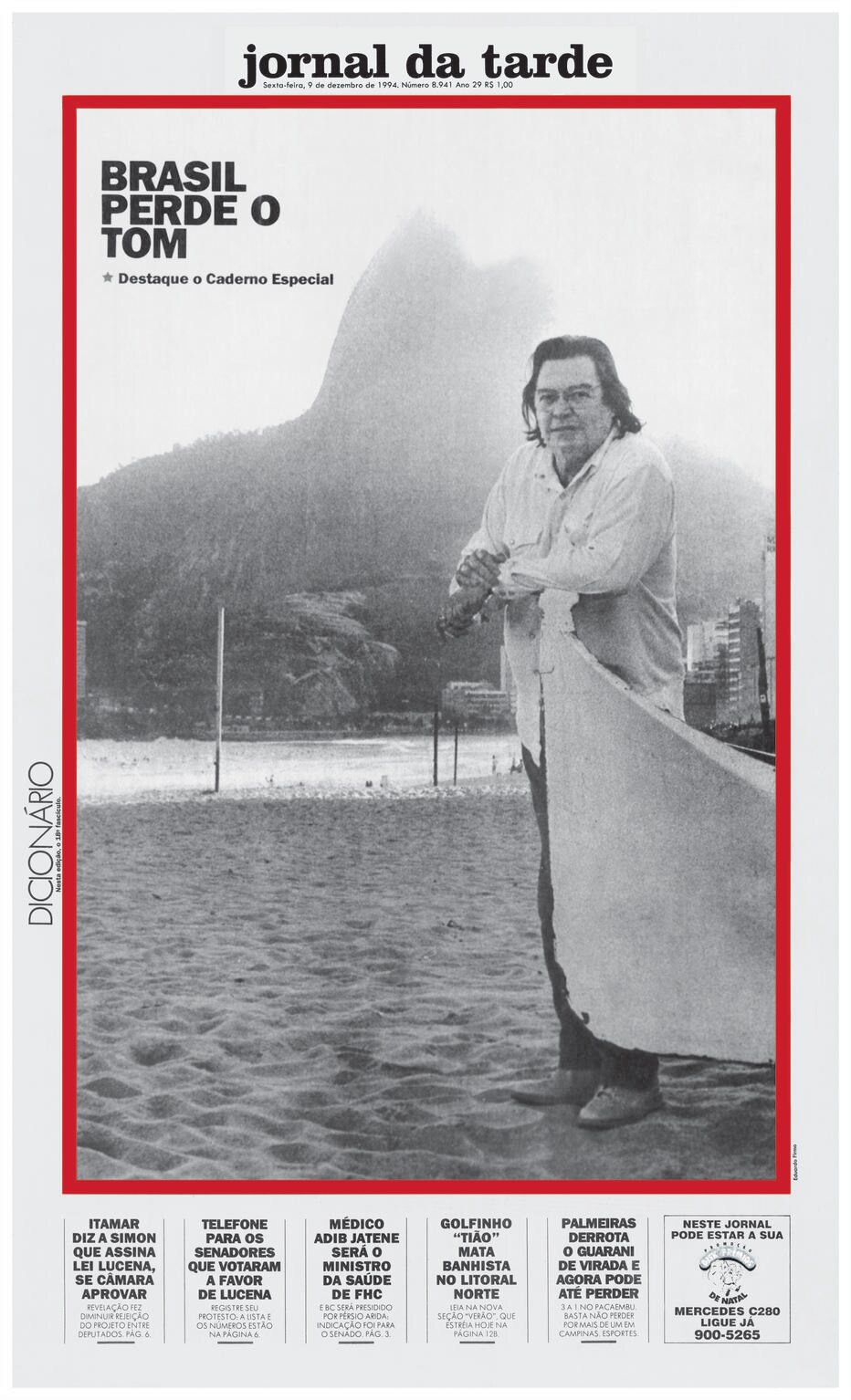 95 anos de Tom Jobim - Acervo - Estadão